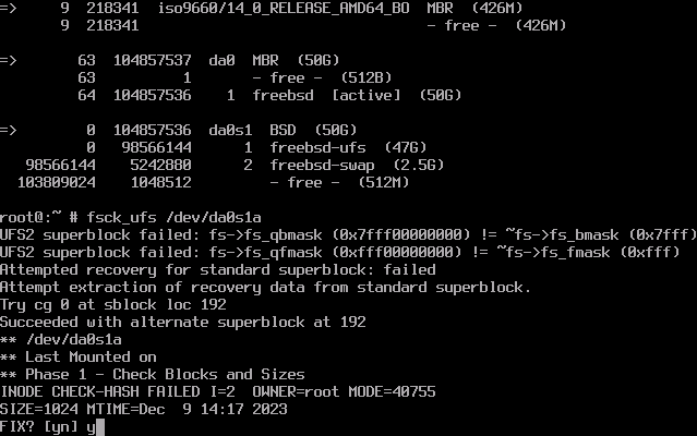 FreeBSD does not boot up after connected HDD via USB adaptor | Page 2 | The FreeBSD Forums