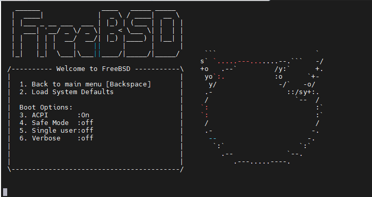 Freebsd Os Installation Stuck After Selecting Boot Installer The