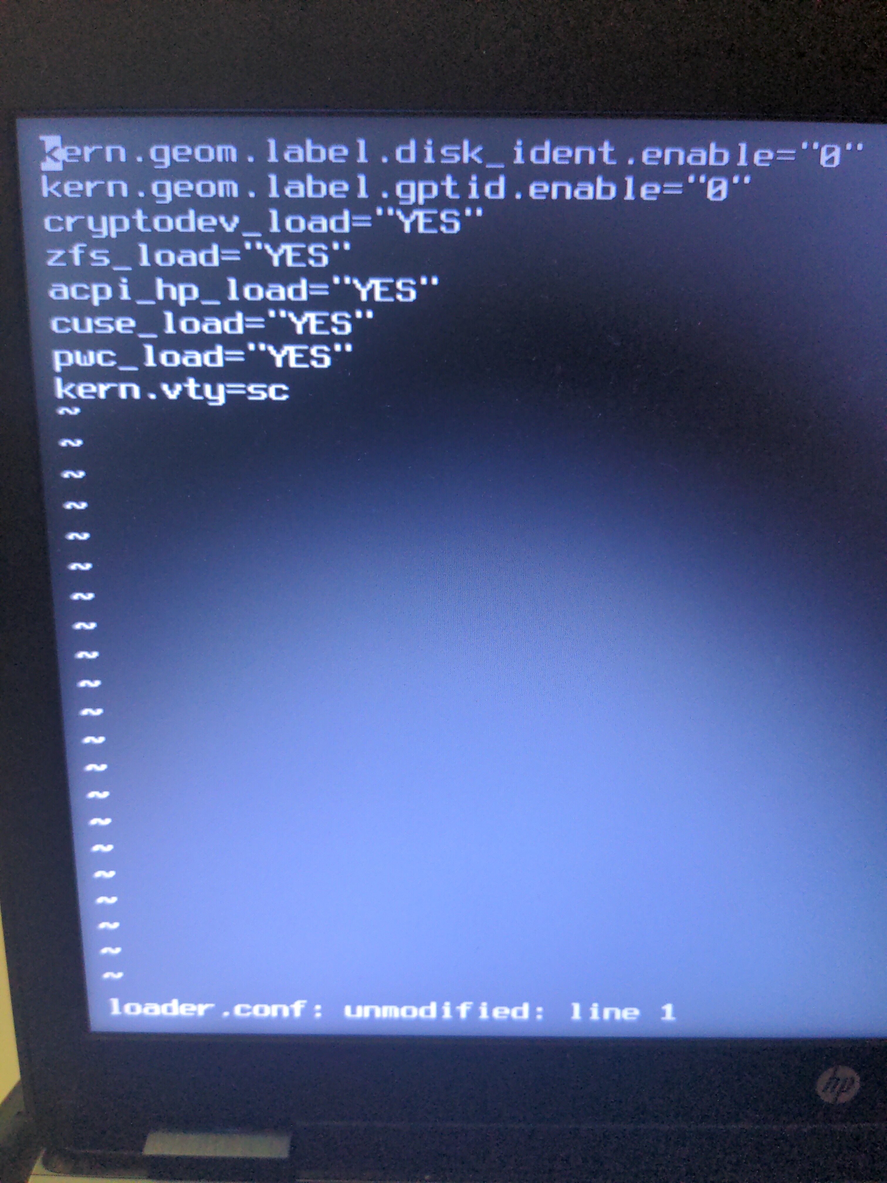 Solved - Boot process stuck after reboot | The FreeBSD Forums