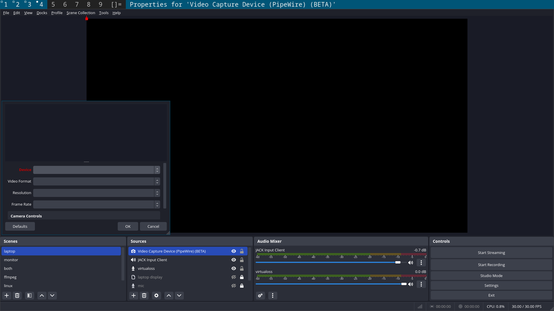 OBS Studio Pipewire Beta - not working | The FreeBSD Forums